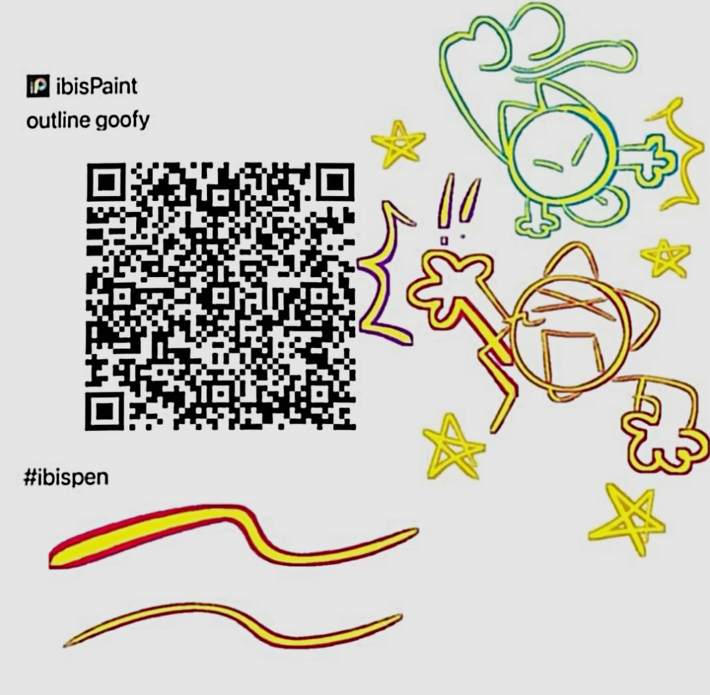 yayayyaya goofy outline - ibisPaint