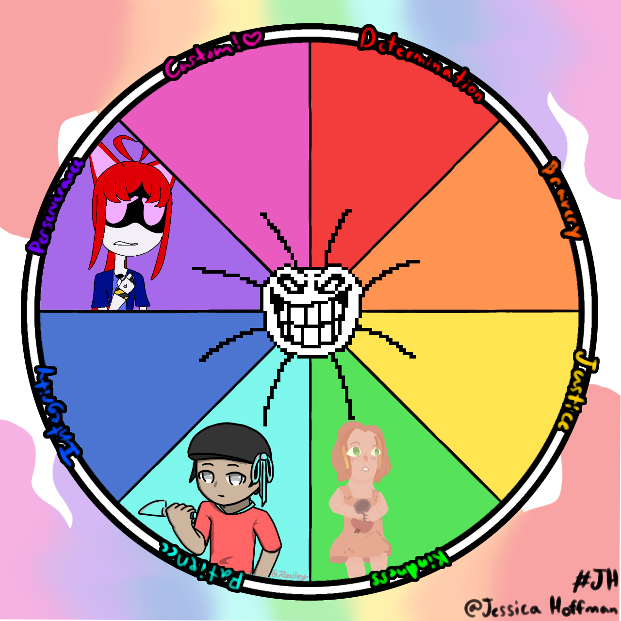 Adding kindness to the wheel! - ibisPaint