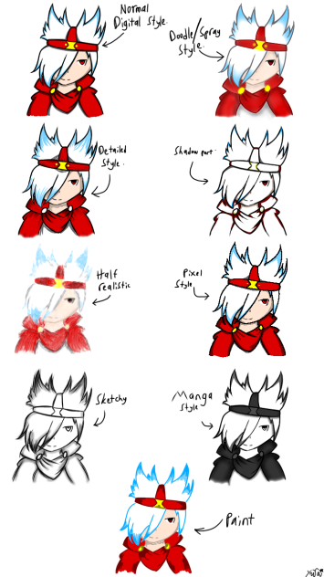 9 Styles Specter - ibisPaint