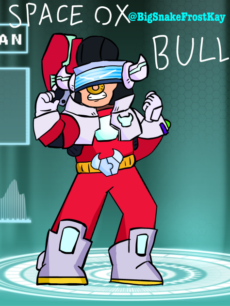 Space ox BULL - ibisPaint