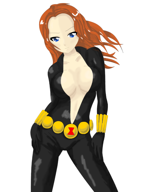 Black widow - ibisPaint