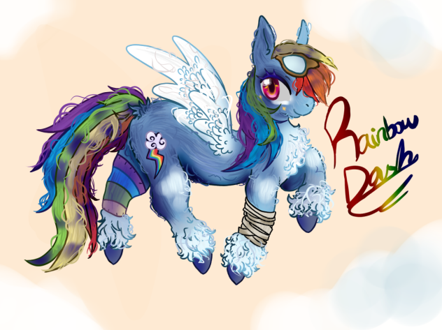 Rainbow Dash MLP - ibisPaint