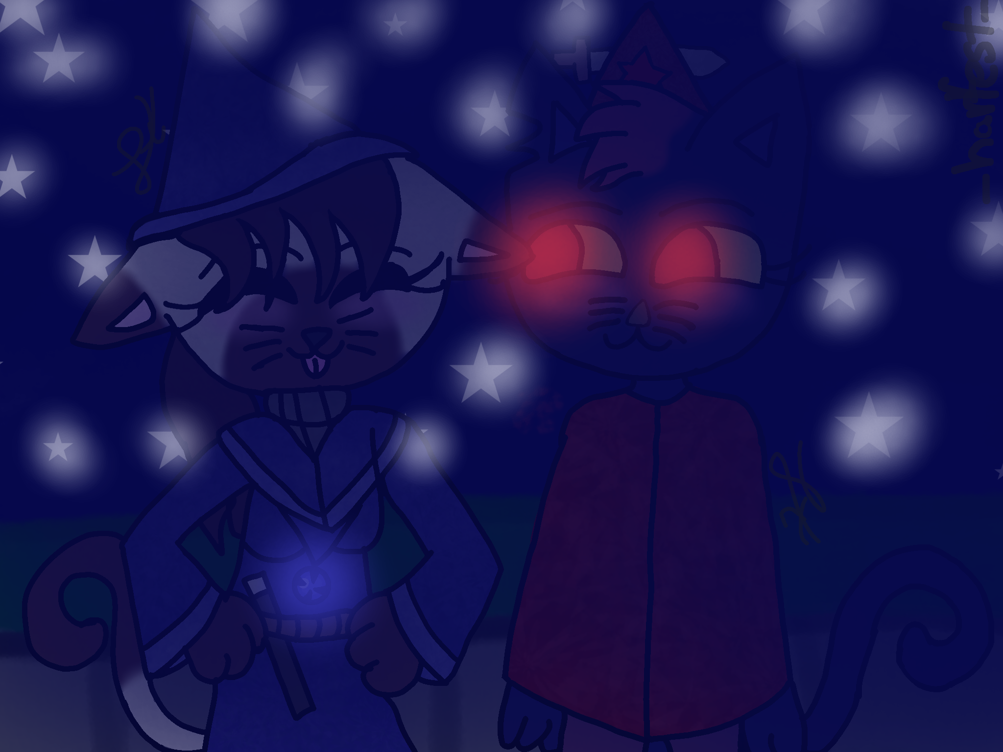 mevan during harfest - ibisPaint