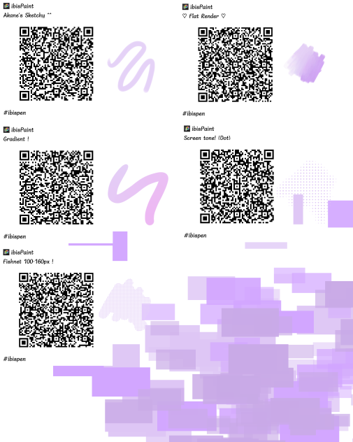 Brush set 3 - ibisPaint