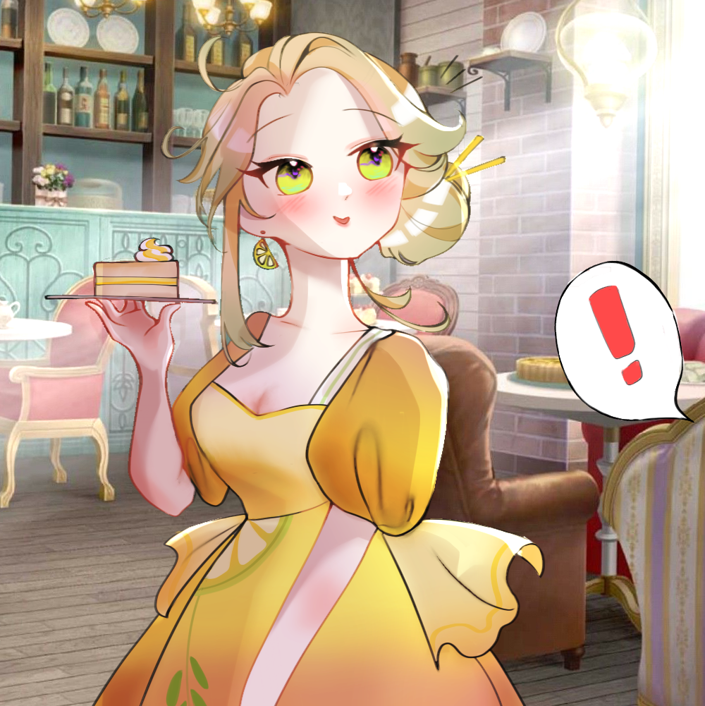 Lemon Waitress (Elisia) - ibisPaint