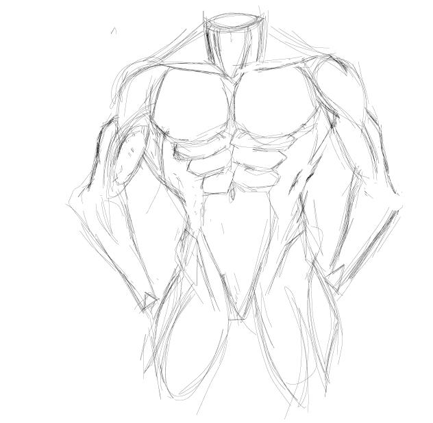 Quick Muscle Work - ibisPaint