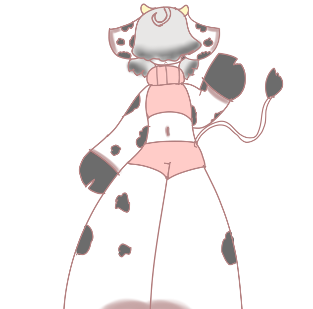 Cow girl - ibisPaint