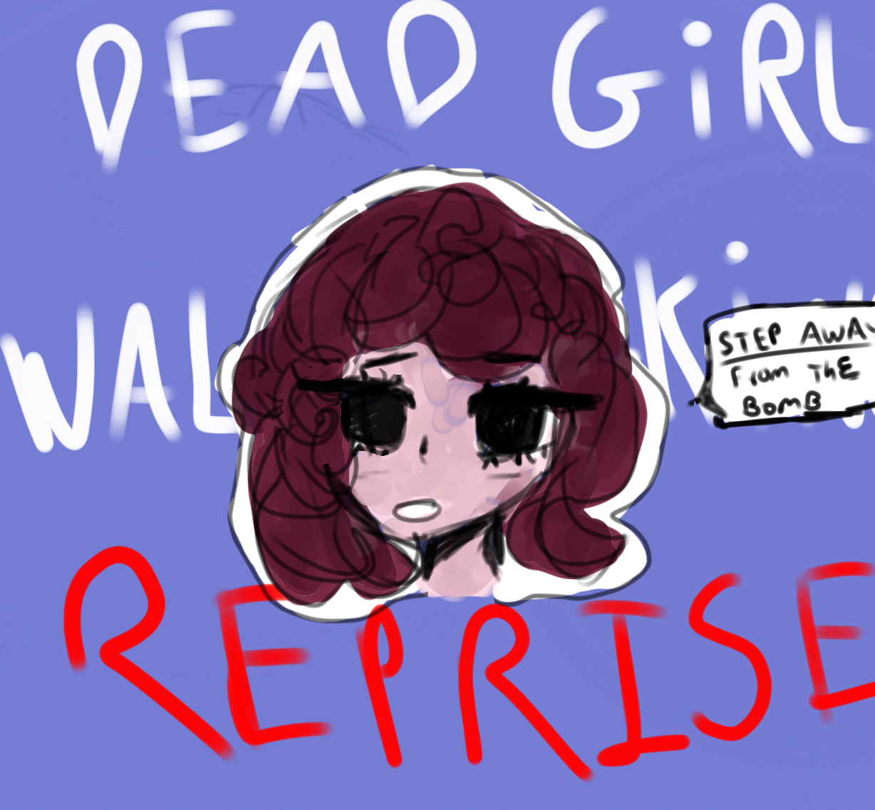 Dead Girl walking reprise sticker - ibisPaint