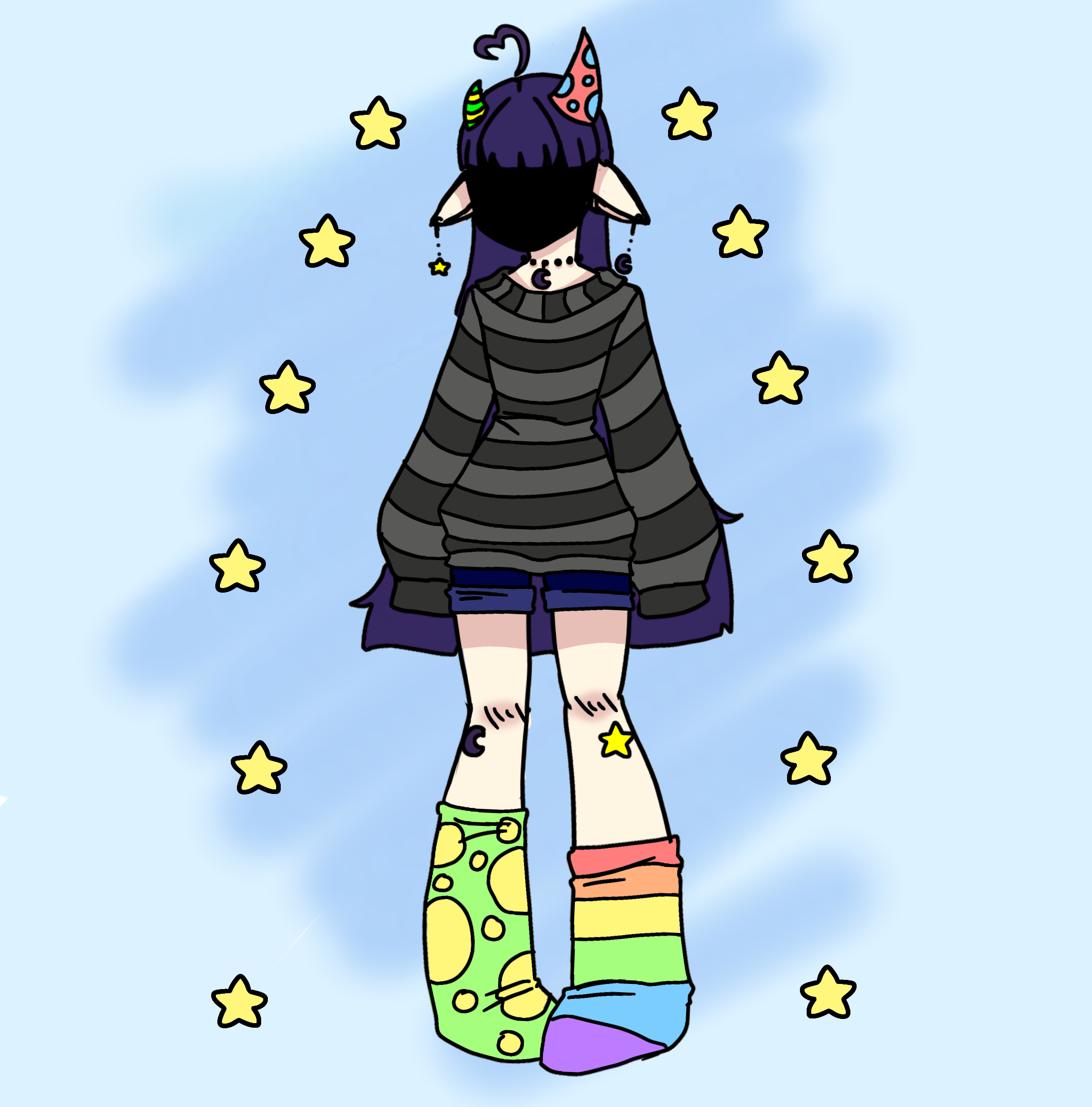 I redrew something my friend made - ibisPaint