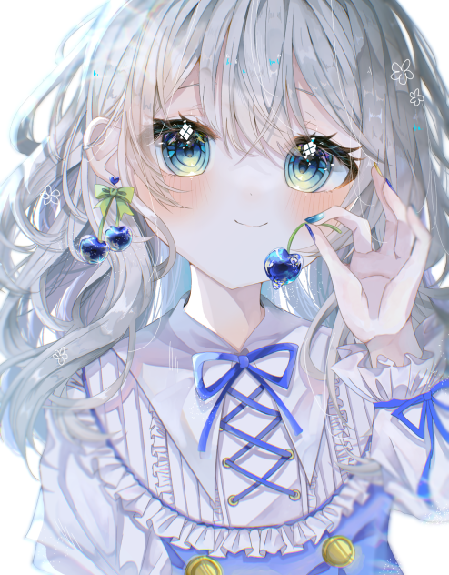 blue🍒💙cherry - ibisPaint