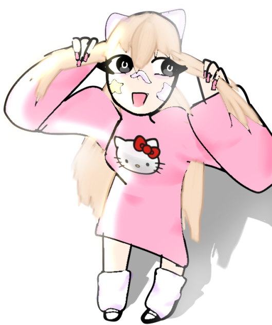 Hello kitty!!! (commission) - ibisPaint