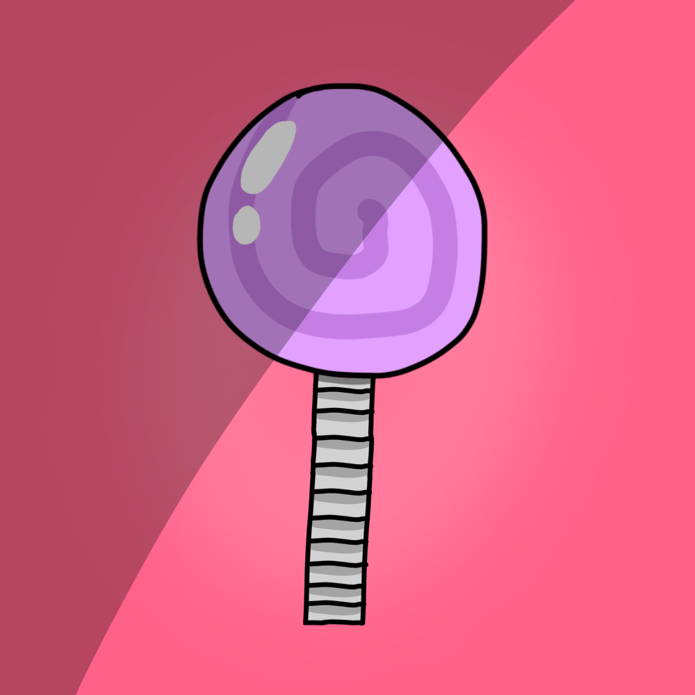 Grape lollipop - ibisPaint