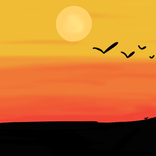 Sunset - ibisPaint