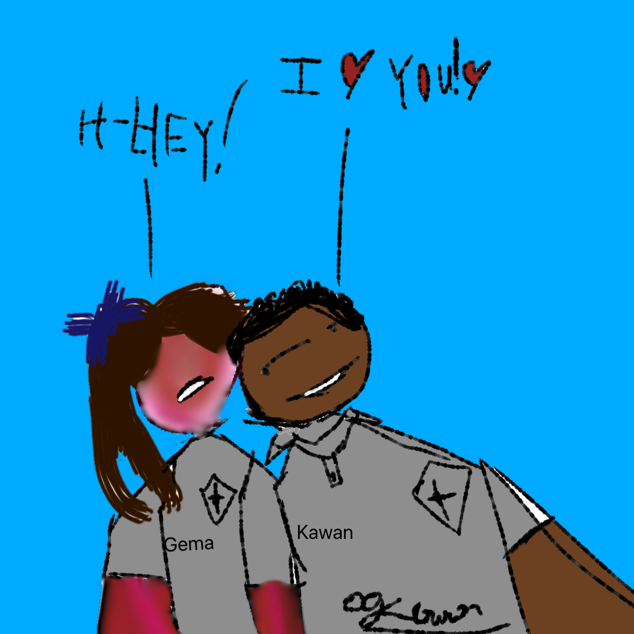 My school crush. - ibisPaint