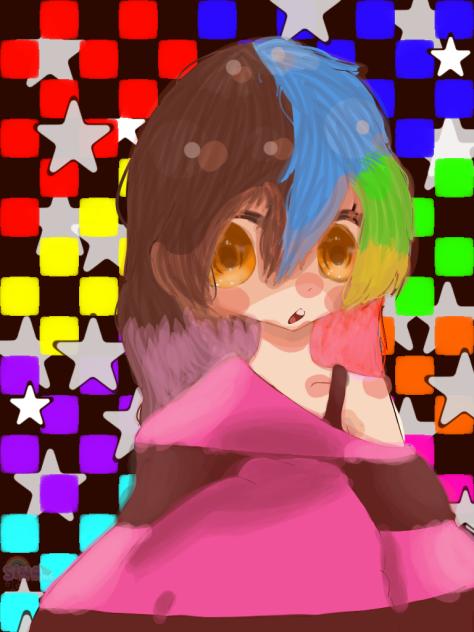 i drew another character - ibisPaint