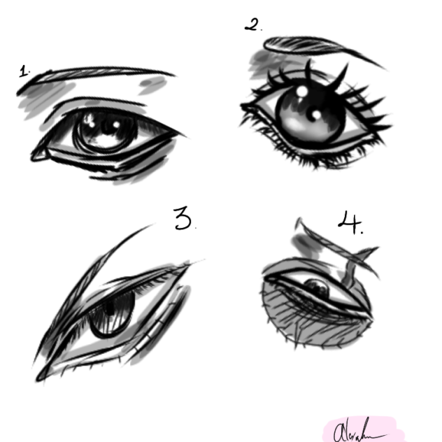 Different eyes - ibisPaint