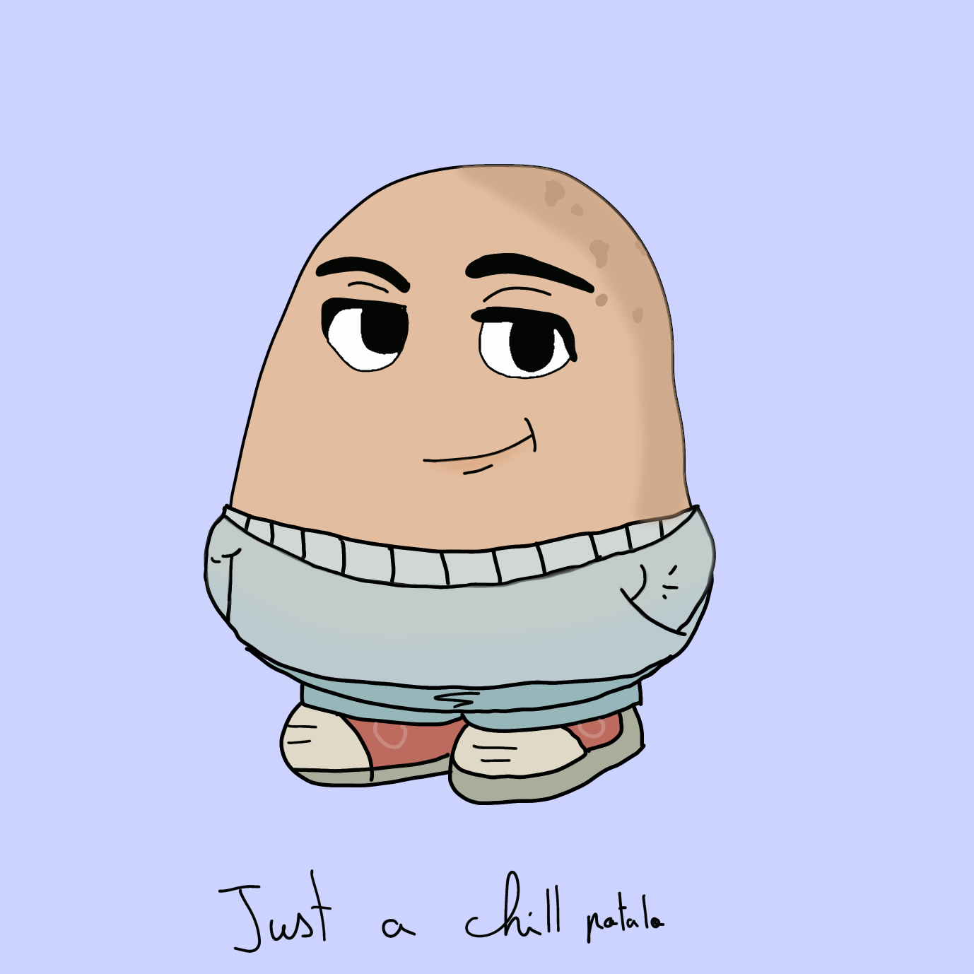 CHILL POTATO - ibisPaint