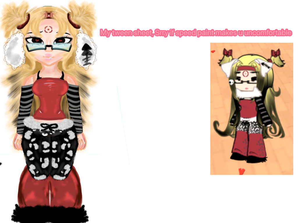 My oc tween sheet - ibisPaint