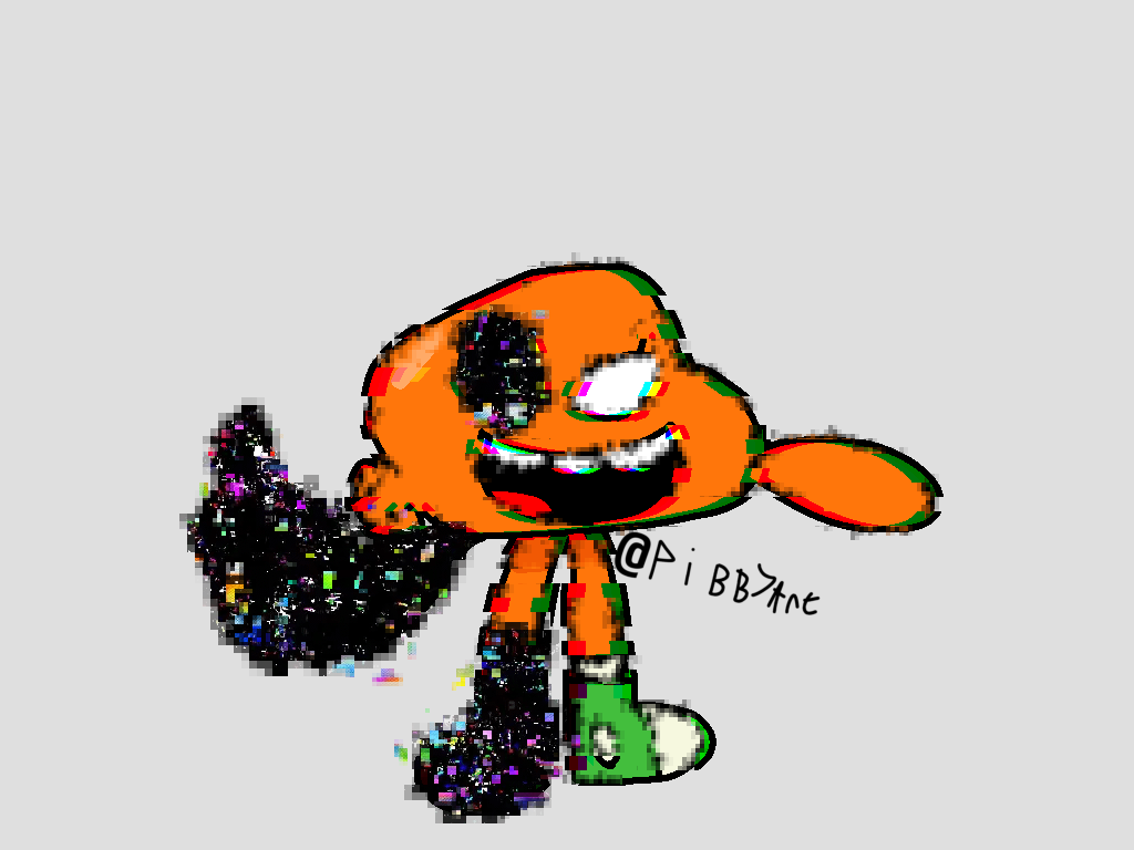 Corrupted Darwin - ibisPaint