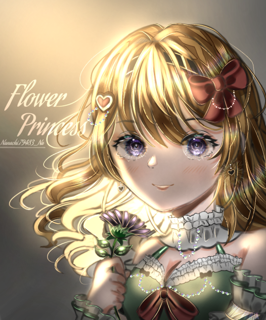 Flower Princess - ibisPaint