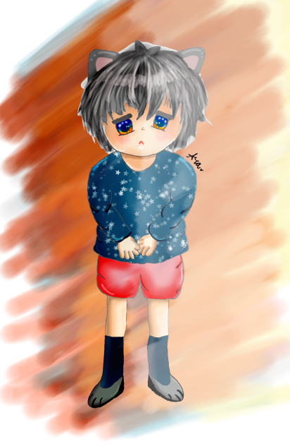Neko boy (1) - ibisPaint