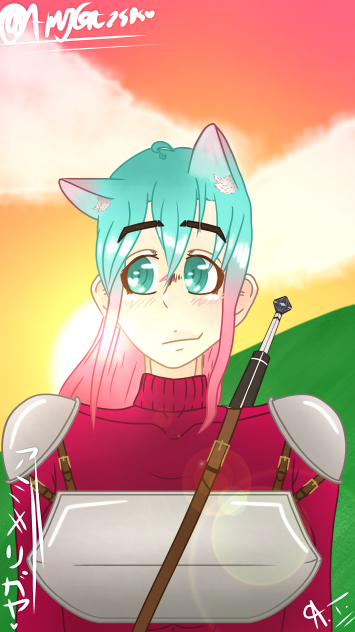 Cait sith Re-draw - ibisPaint