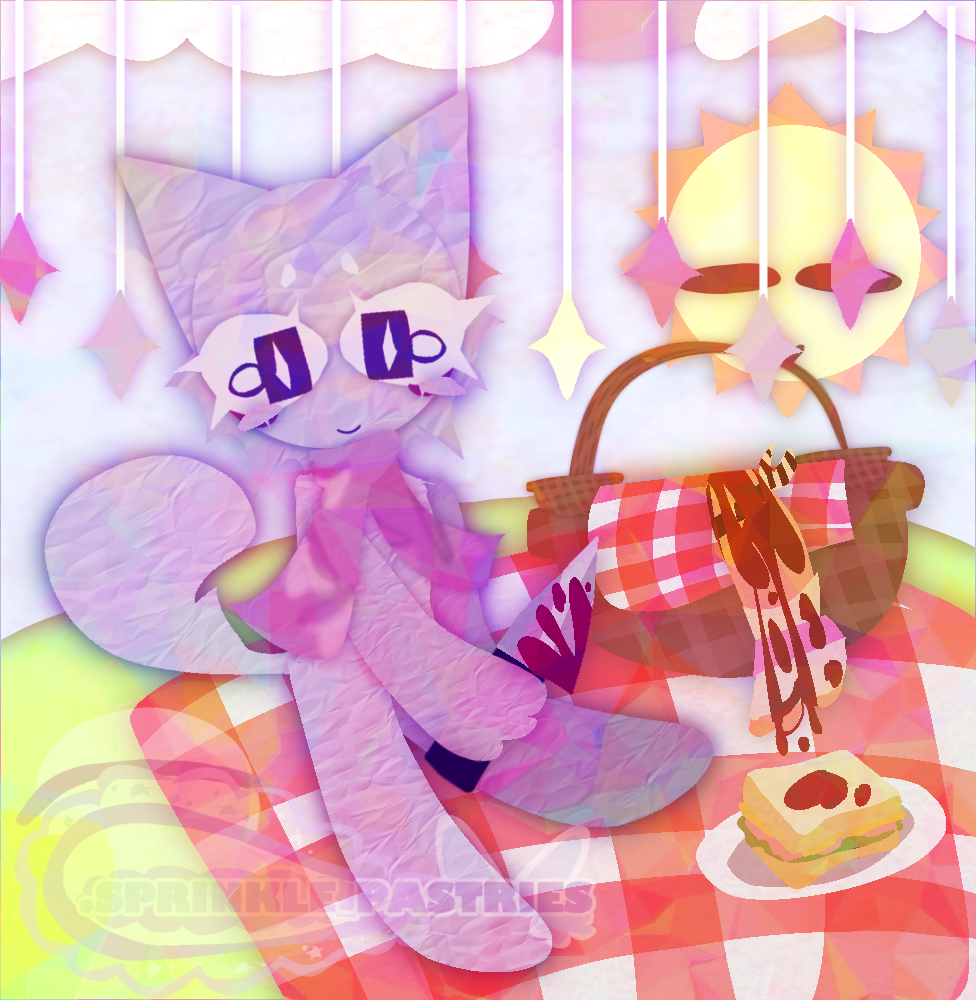 Wenda from sprunki on a picnic - ibisPaint