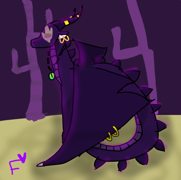 Ender dragon art - ibisPaint