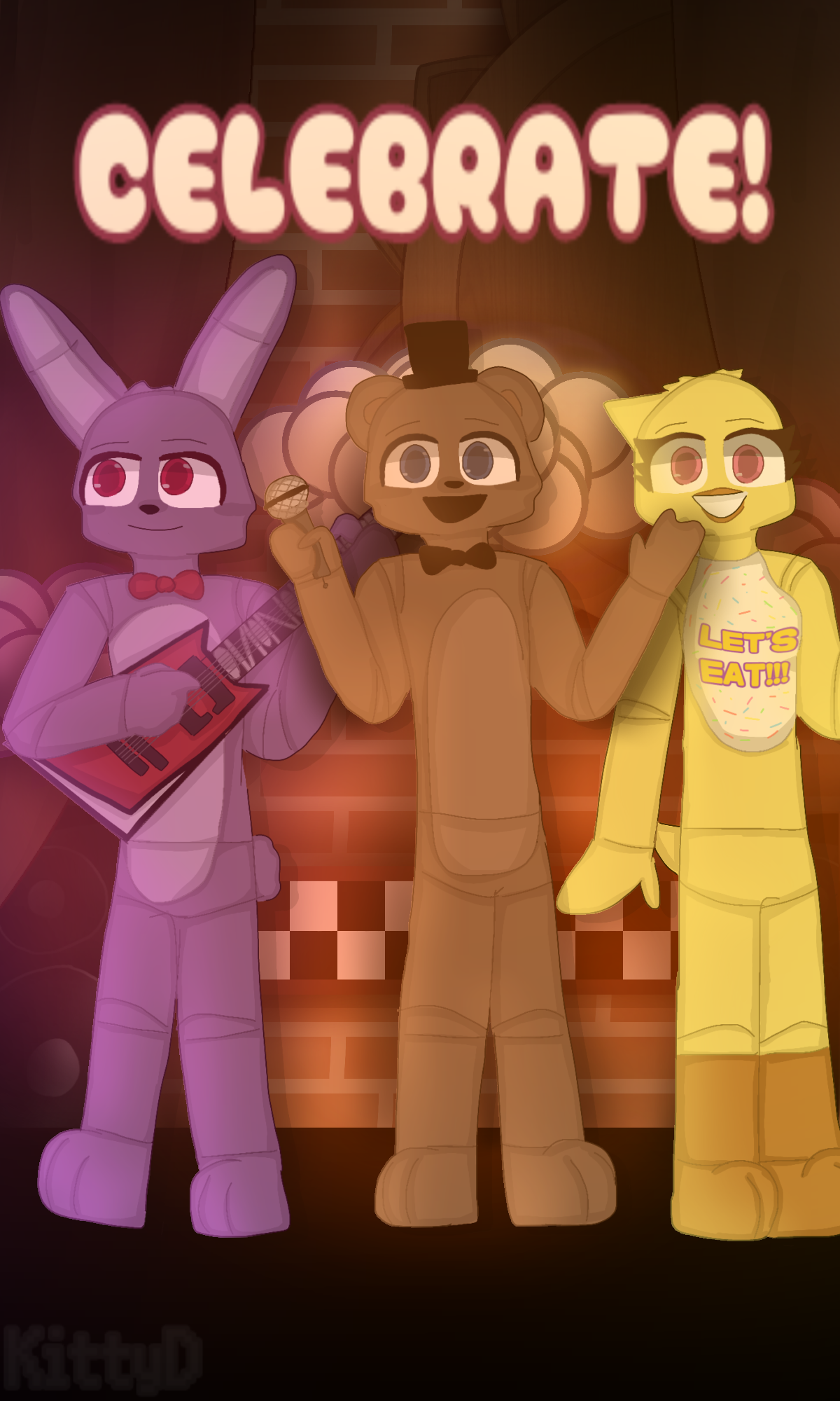 FNaF 1 Poster [My Style] - ibisPaint
