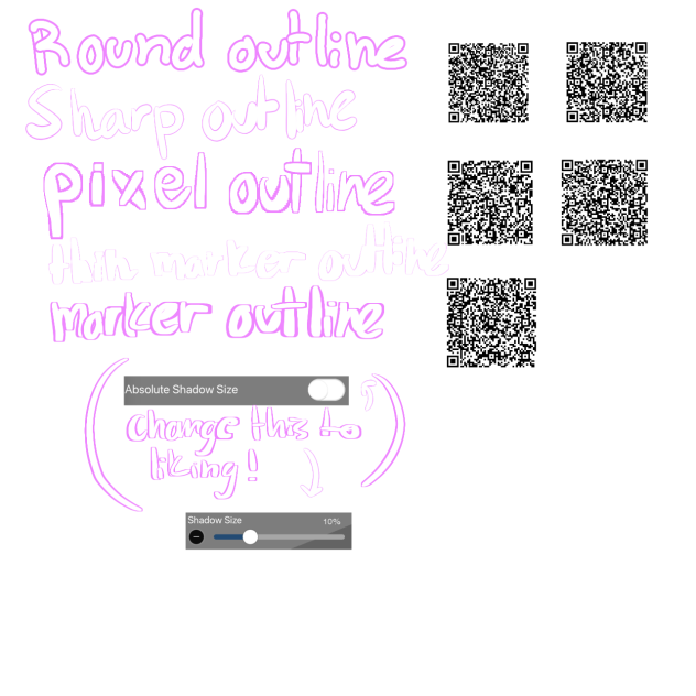 outline set! - ibisPaint