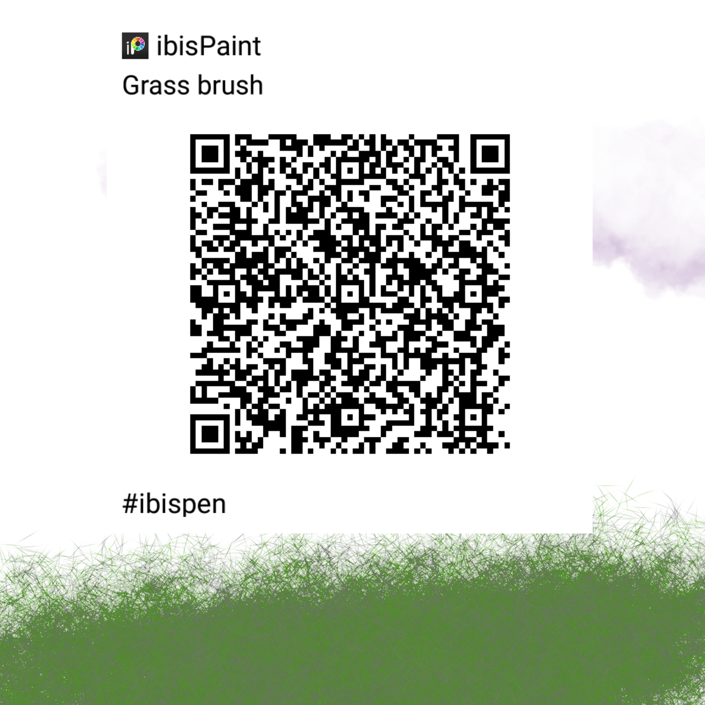 Grass brush - ibisPaint