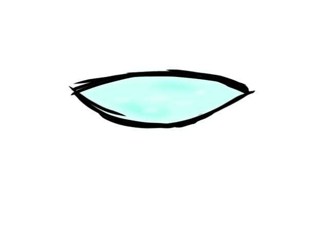 simple eye animation - ibisPaint