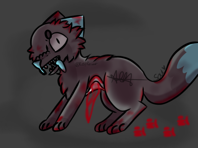 working on gore!! - ibisPaint