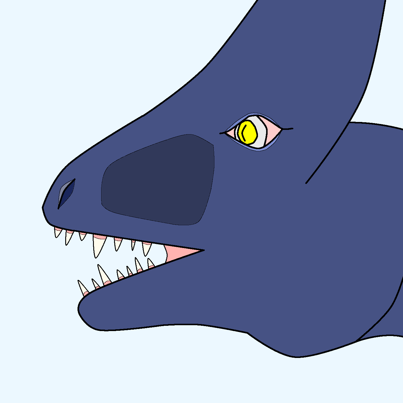 Strange Creatures Long-stemmed Dragon - ibisPaint