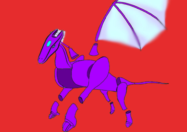 final dragon mech - ibisPaint