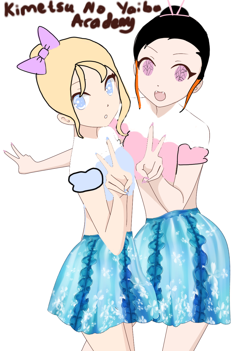 Miyu and Mimi - ibisPaint