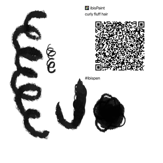 Brush 4 curls - ibisPaint