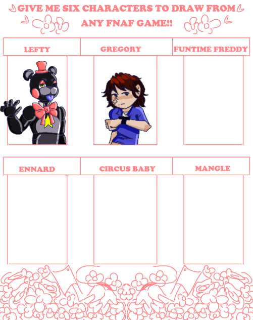 SIX CHARACTERS!3 - ibisPaint