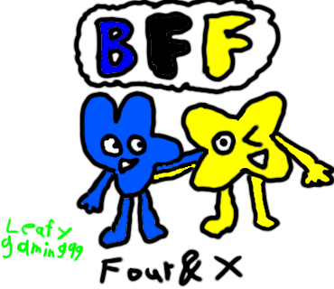 four and x bfb Bff fanart - ibisPaint