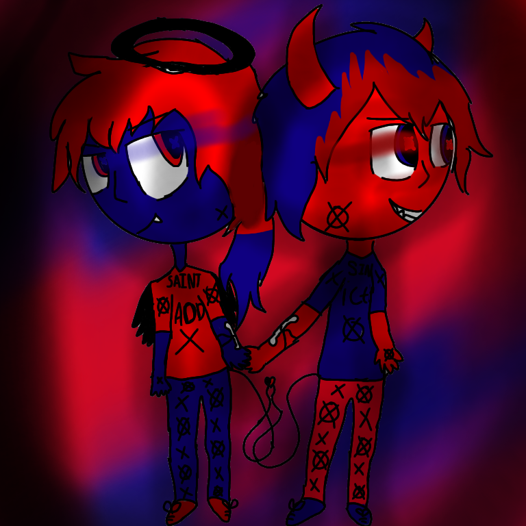 The two Evil sisters - ibisPaint