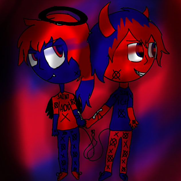 The two Evil sisters - ibisPaint