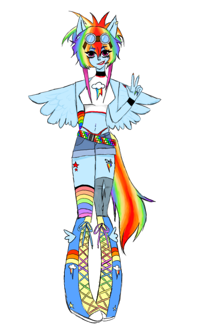 Rainbow Dash! - ibisPaint
