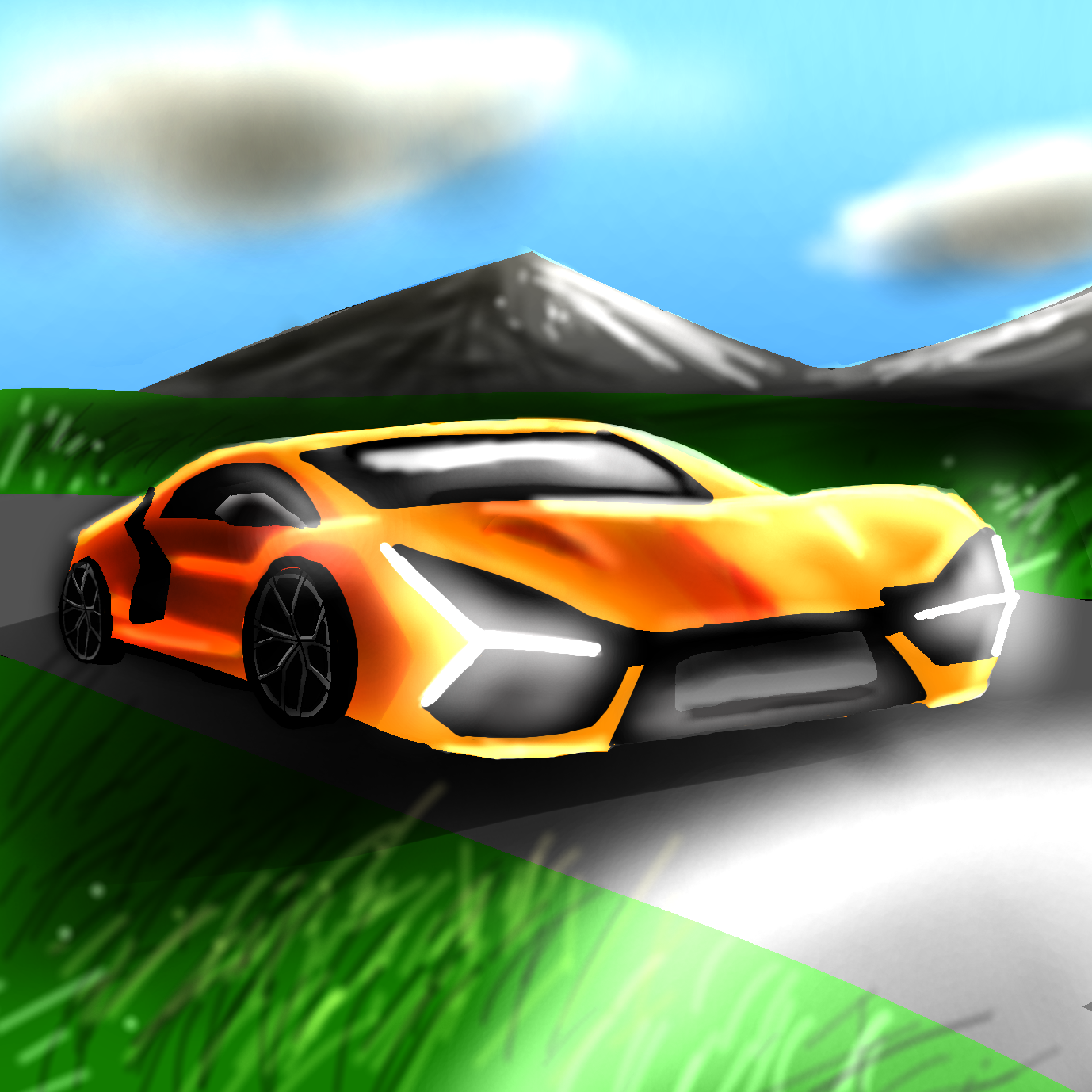 car - ibisPaint