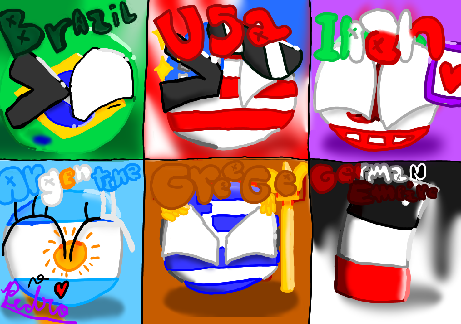 COUNTRY BALLS - ibisPaint