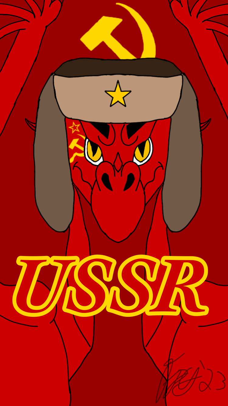 The USSR as a Wings Of Fire dragon - ibisPaint