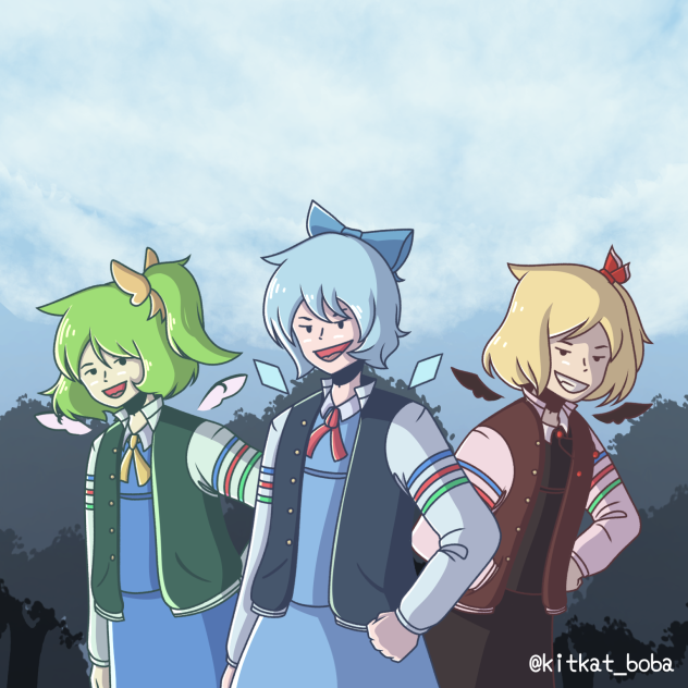 Lake Fairy Crew (Color) - ibisPaint