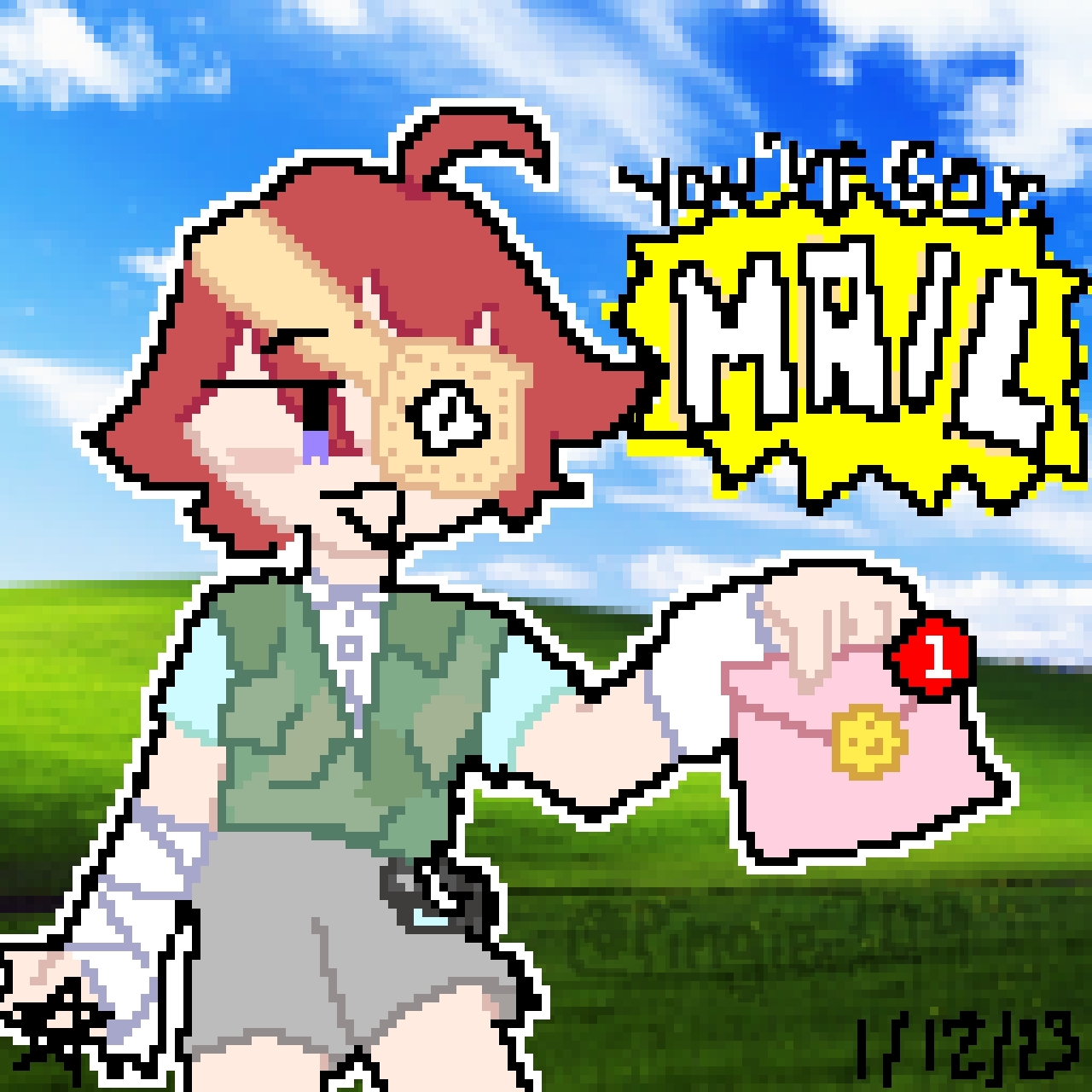 Leto's got your Mail! XD - ibisPaint