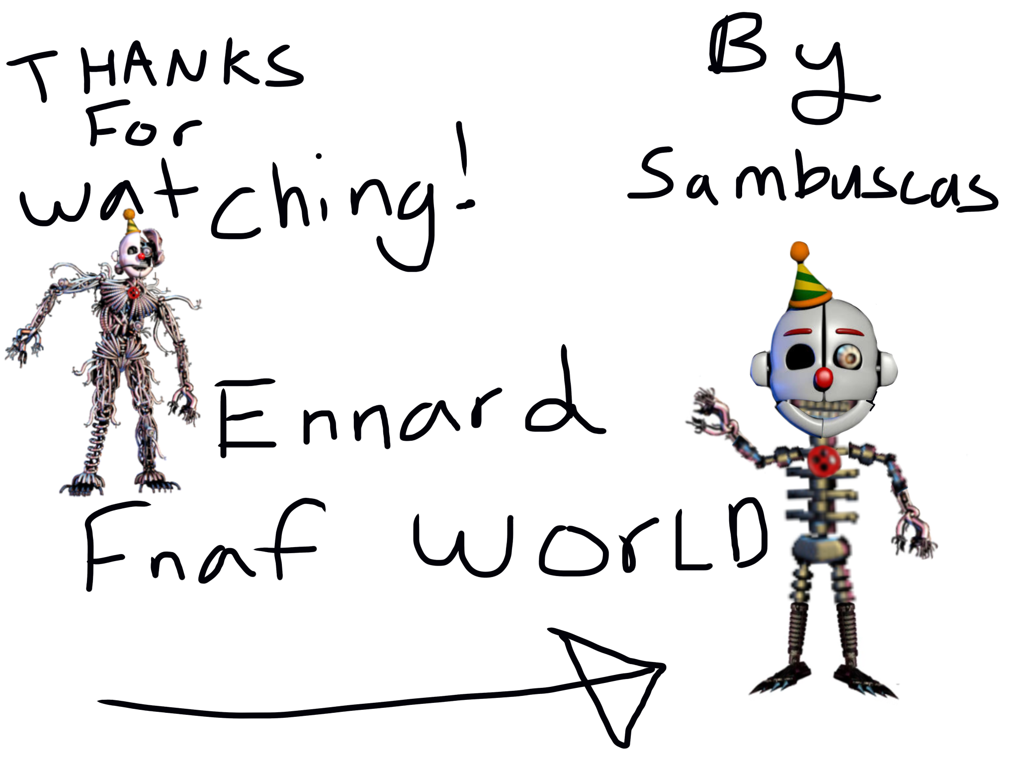 FNAF WORLD Ennard Speed Edit - ibisPaint