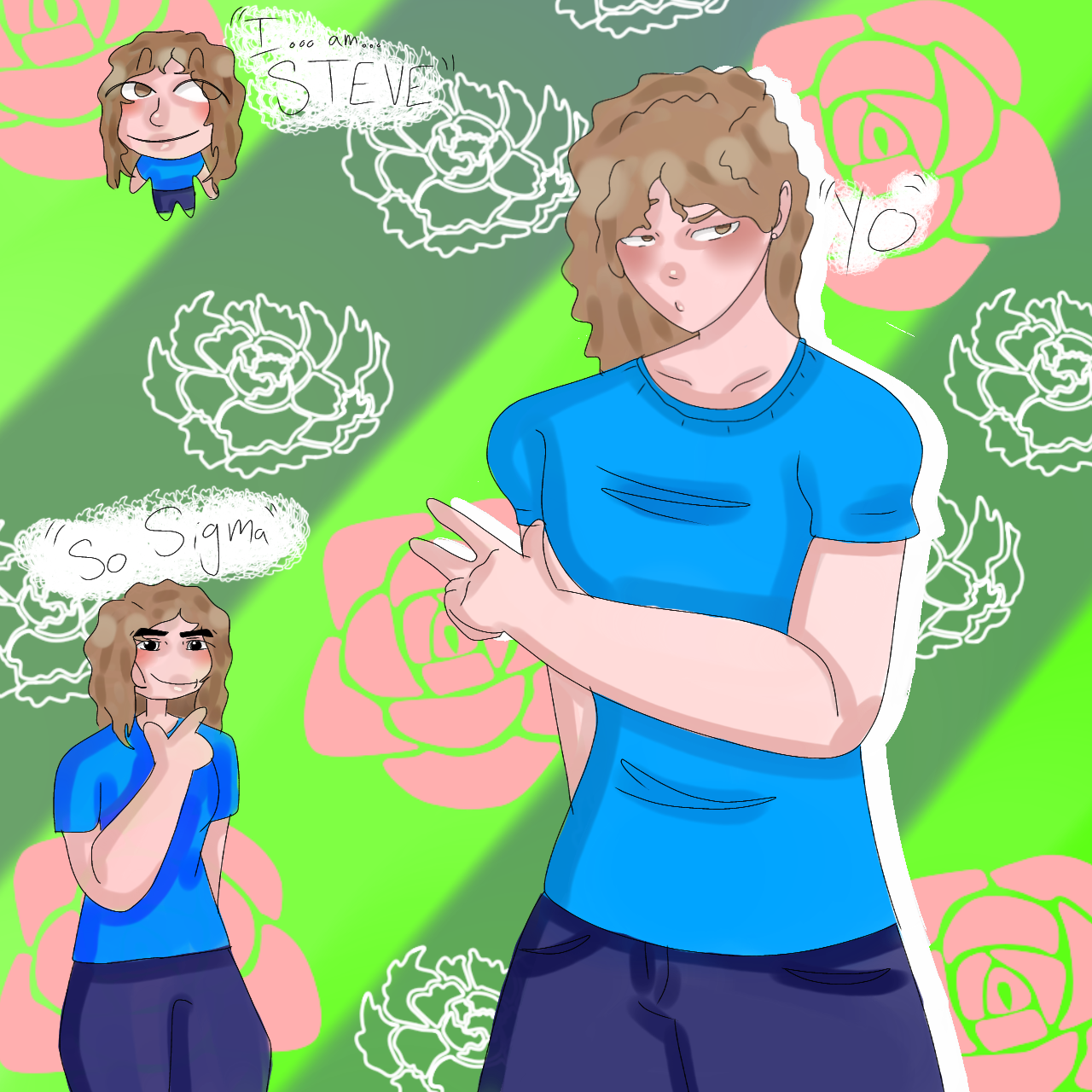 I drew someone else 😑 - ibisPaint