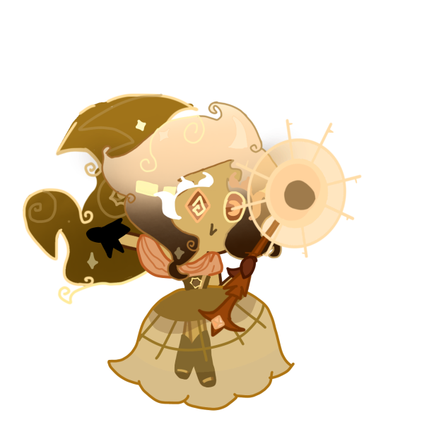 Solar Eclipse cookie - ibisPaint